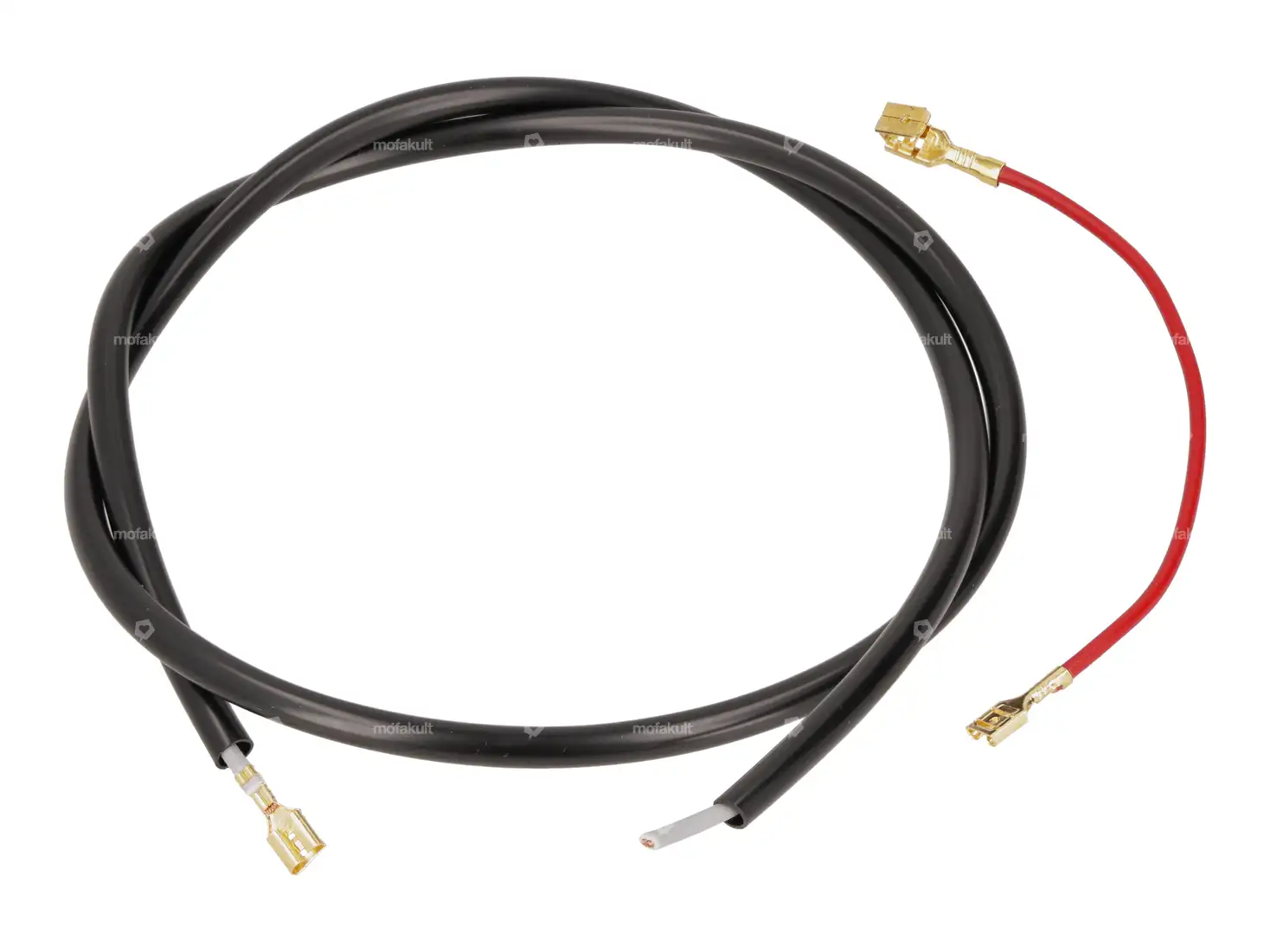 GPO adapter cable horn wiring harness black | Piaggio Ciao | mofakult